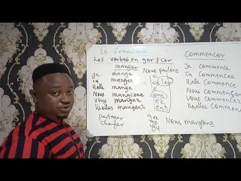 HOW TO CONJUGATE GER & CER VERBS IN FRENCH.