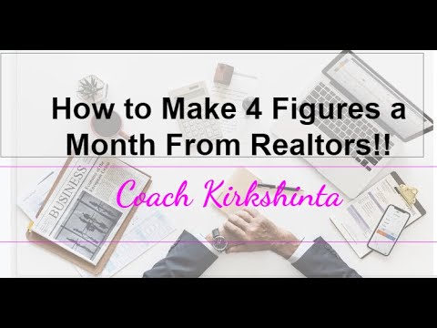How to Use the Conversion Pros to Make 4 Figures a Month Helping Realtors Sell Homes