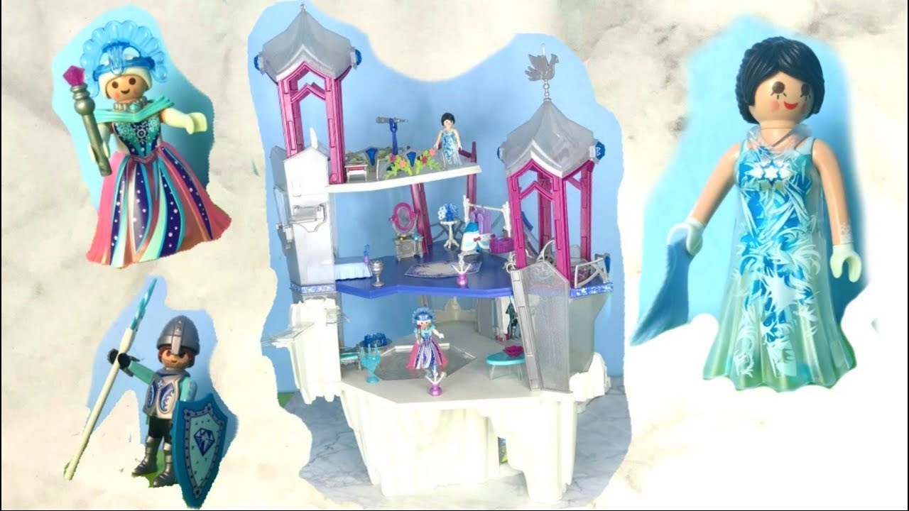 Playmobil Kristallpalast 2018 | Zauberhafte Magic Eiswelt mit Eisprinzessin & Eiskönigin 9469