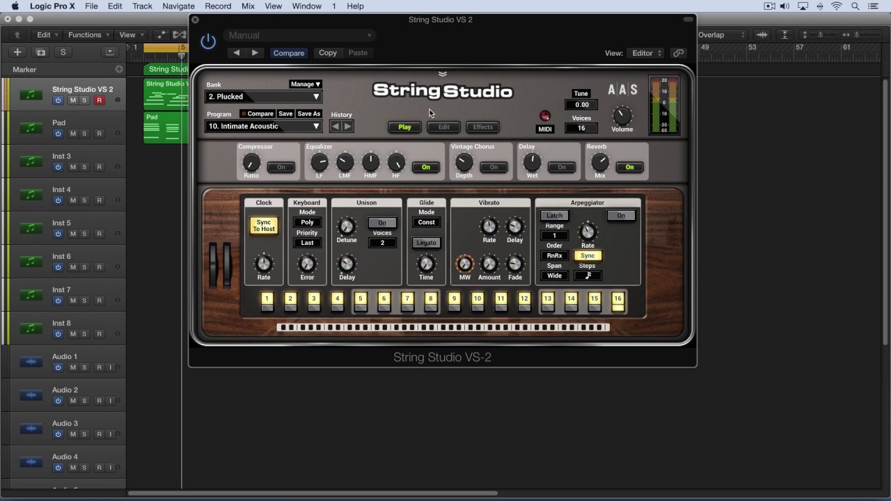 String Studio VS-2 Tutorials—The String Module