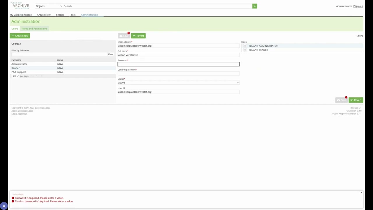 Adding New Users to your CMS
