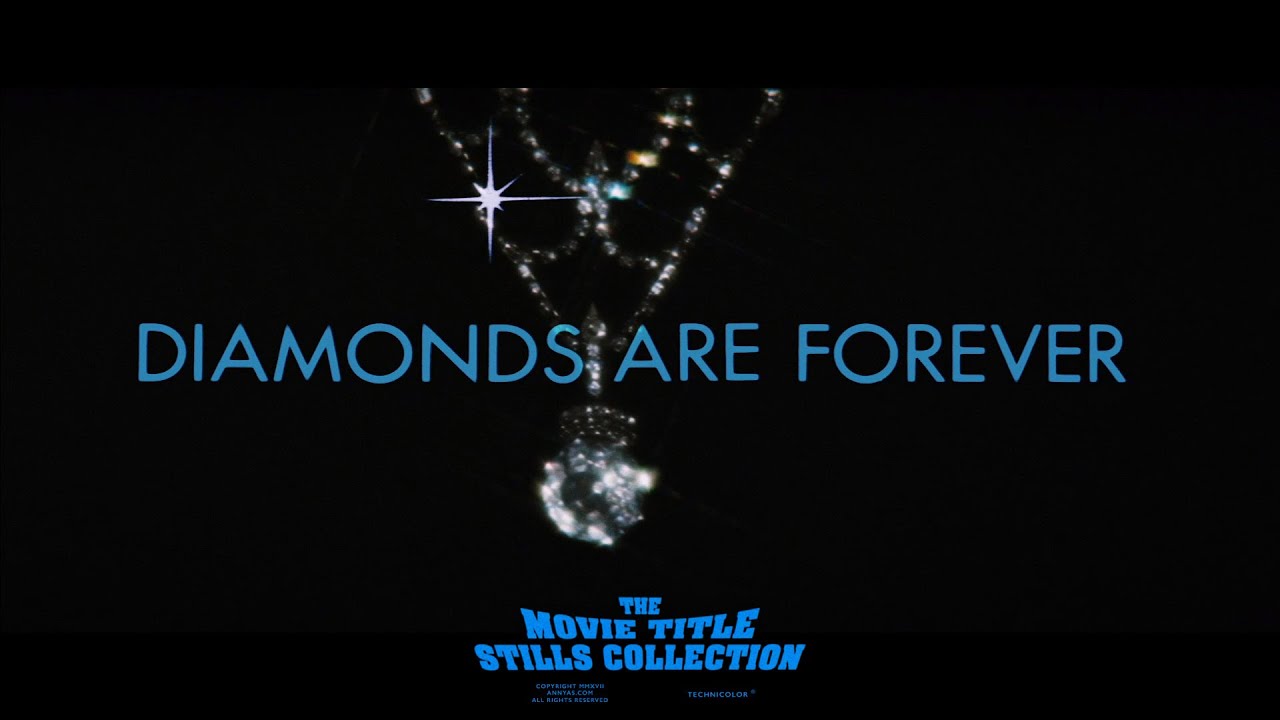 Diamonds Are Forever (1971) title sequence