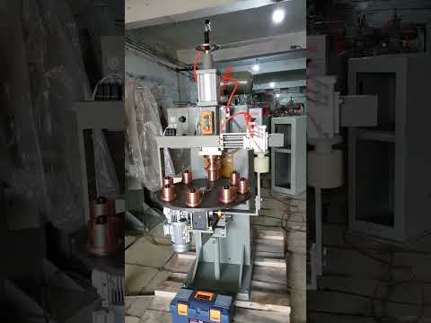 8 station welding machine for oil filter
