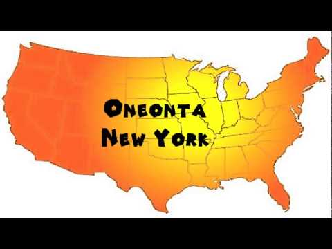 How to Say or Pronounce USA Cities โ Oneonta, New York