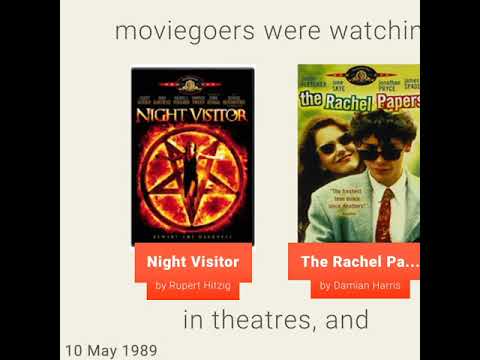 May 10, 1989 - This day in 30 sec. - Takemeback.to