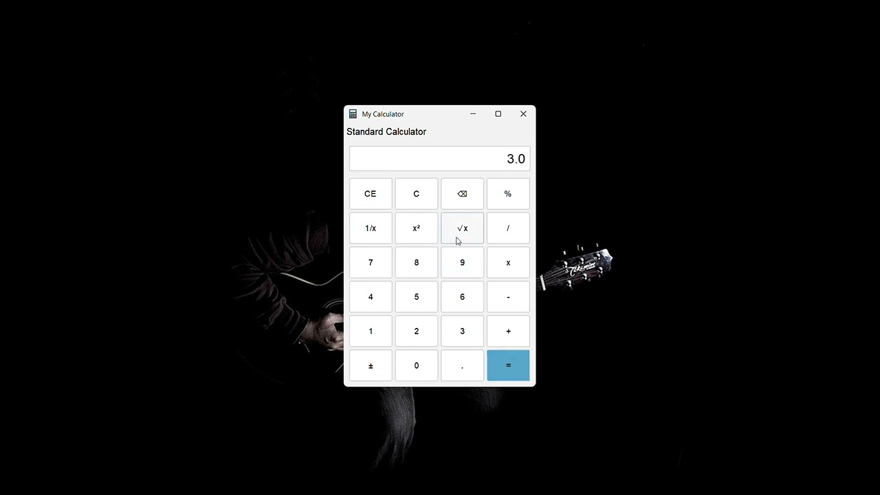 Java Calculator App | AWT & Swing with FlatLaf UI | EXE File Created | First Year|