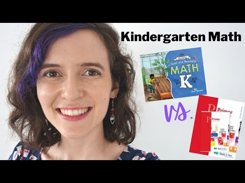 Kindergarten Math Curriculum Comparison | Math U See Primer vs. Simply Good and Beautiful Math K