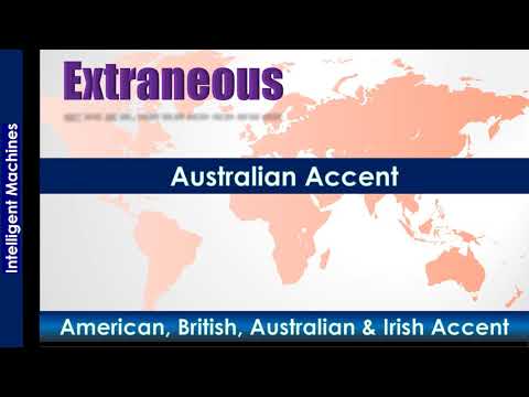 Extraneous - How to Pronounce Extraneous in Australian Accent, British Accent, American Accent