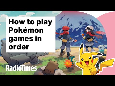 How to play the Pokémon games in order