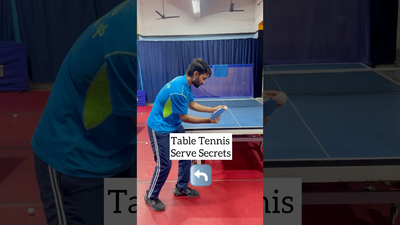 Table Tennis Serve Secret