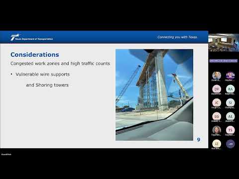 2025 TSQC Meeting - Triple I-Girder Bent Caps - Construction