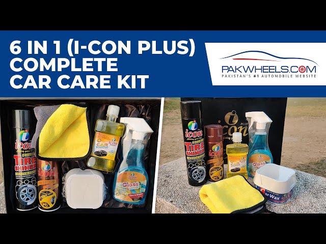 Buy Icon Plus 5 In 1 Complete Car Care Kit With Hard Case in Pakistan ...