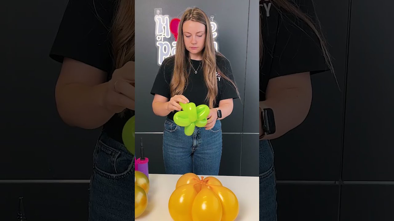 Easy DIY Balloon Pumpkins for Fall Decor