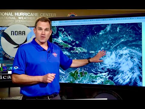 Afternoon Update on Tropical Storm Ernesto from the NHC in Miami, FL (August 12, 2024)