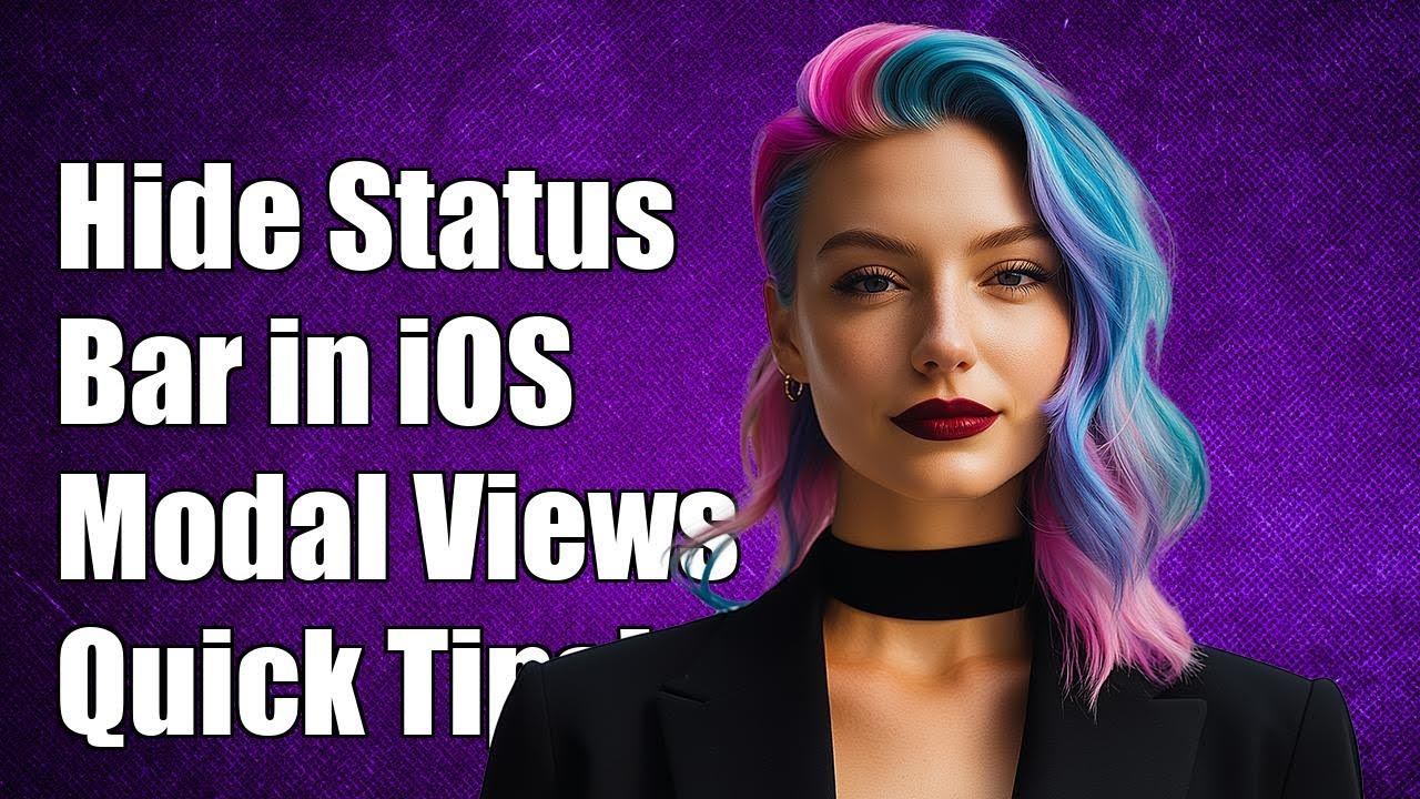 How to Hide Status Bar on Modally Presented View Controller in iOS