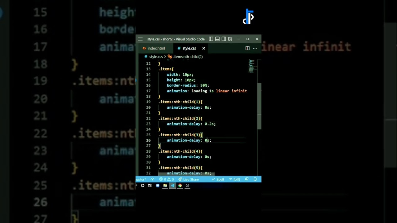 Loading Animation in Html & CSS | #loadinganimation  #cssanimation #cssloading  #coding #programming