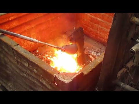 Rock Fall Vulcan Foundry Safety Boots | CMF | William Lee | Molten Metal Enhanced Test