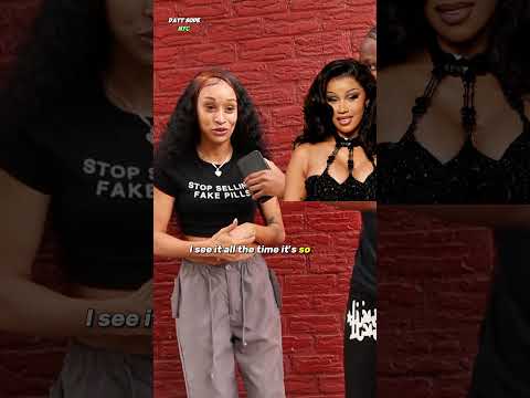WHOS YOUR CELEBRITY LOOK ALIKE 👀😳💀 #dattsodenyc #publicinterview #nyc #cardib