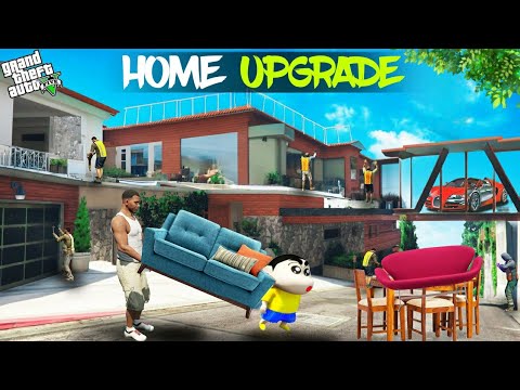 GTA 5: Franklin Shinchan Complete Their Ultimate Luxury House Upgrade GTA 5!