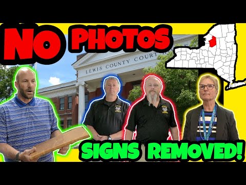 NO PHOTOS in PUBLIC! 💥Signs REMOVED💥 Lewis County Buildings
