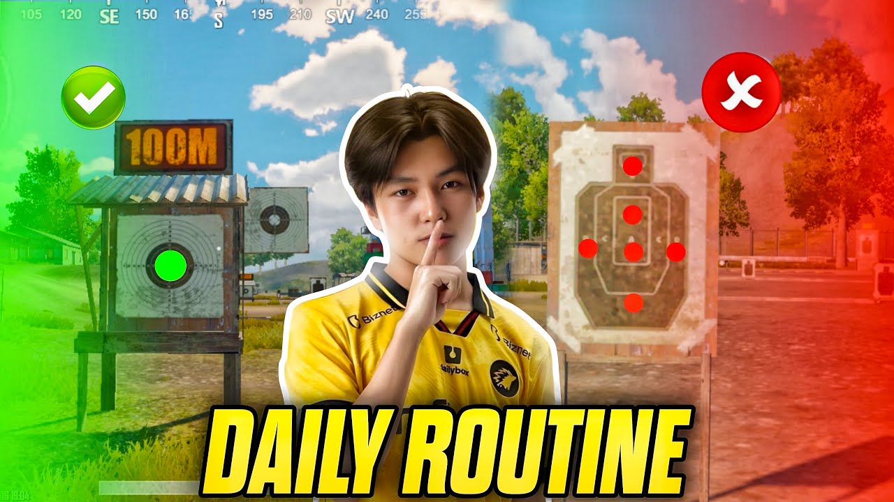 International 30 Minutes Daily Training 🕹️ | Permanent Joystick Control & Aim Improvement