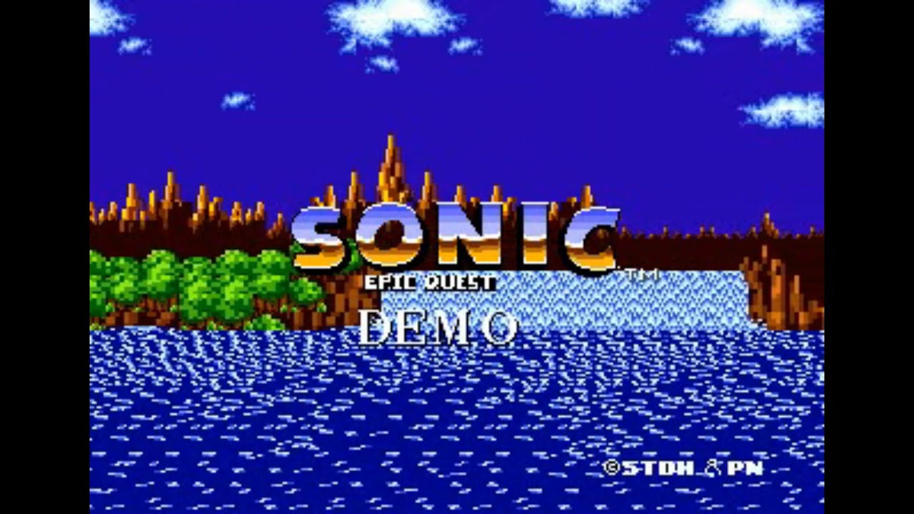 Sonic Hack Walkthrough - Sonic's Epic Quest (Demo)