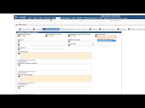 Matrix™ Listing Input