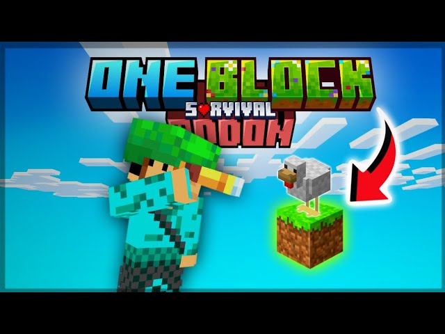 One block survival | Add-On | Minecraft 1.21 Minecraft Map