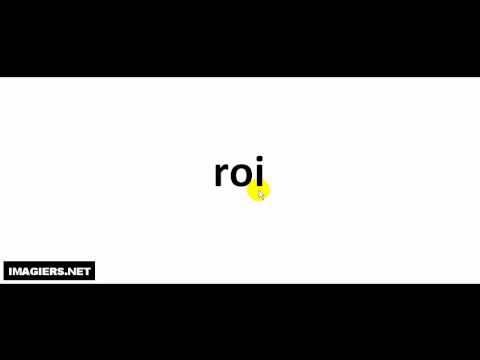 How to pronounce in French # roi
