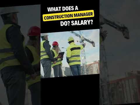 Construction Manager Salary in the United States