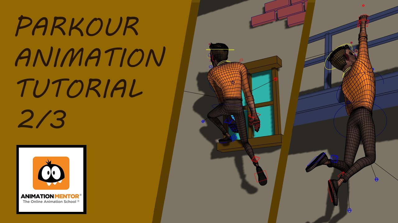 Parkour animation tutorial 2/3