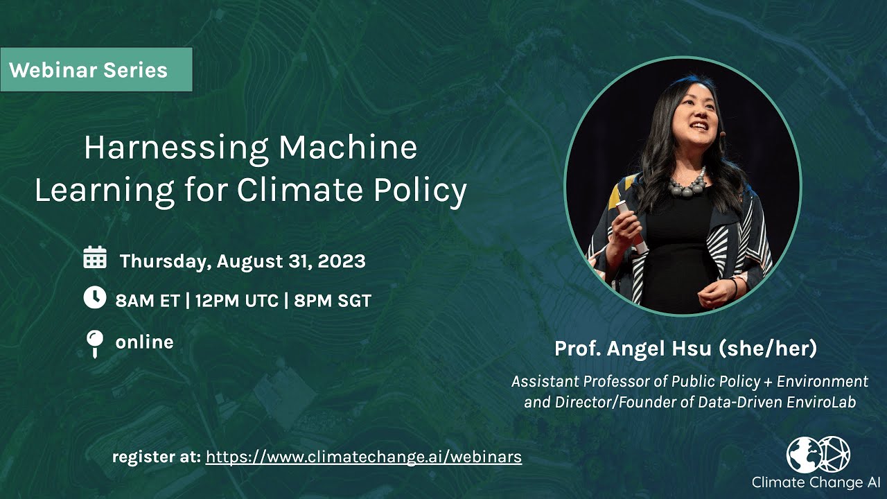 Harnessing Machine Learning for Climate Policy