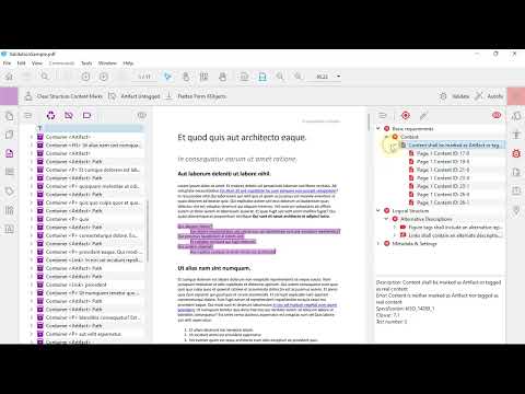 PDFix Desktop Tutorial: How to check if a PDF is valid for Accessibility