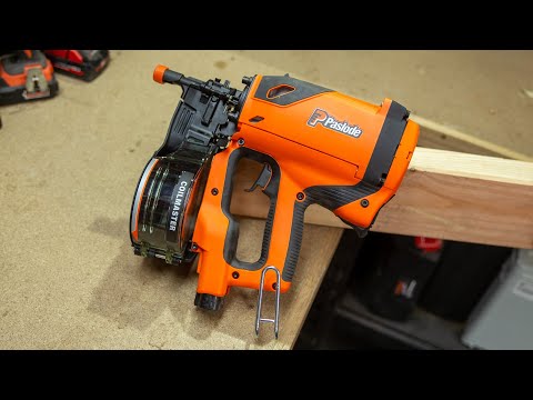 Paslode B50001 7.4V 2.0Ah Li-ion Impulse Coilmaster Cordless Nail Gun ...