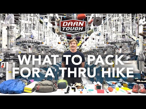 Thru Hiking Gear List - What to Pack