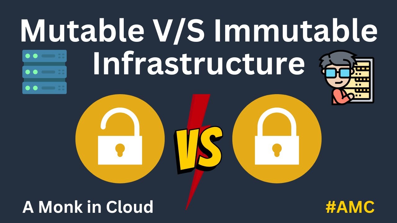 Mutable V/S Immutable Infrastructure 🤼‍♂️ | Cloud Interview Questions | #AWS #Azure #GCP #AMC