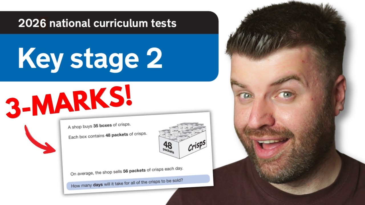 2026 SATs Prep: How To SMASH 3-Mark Maths Questions Every Time!
