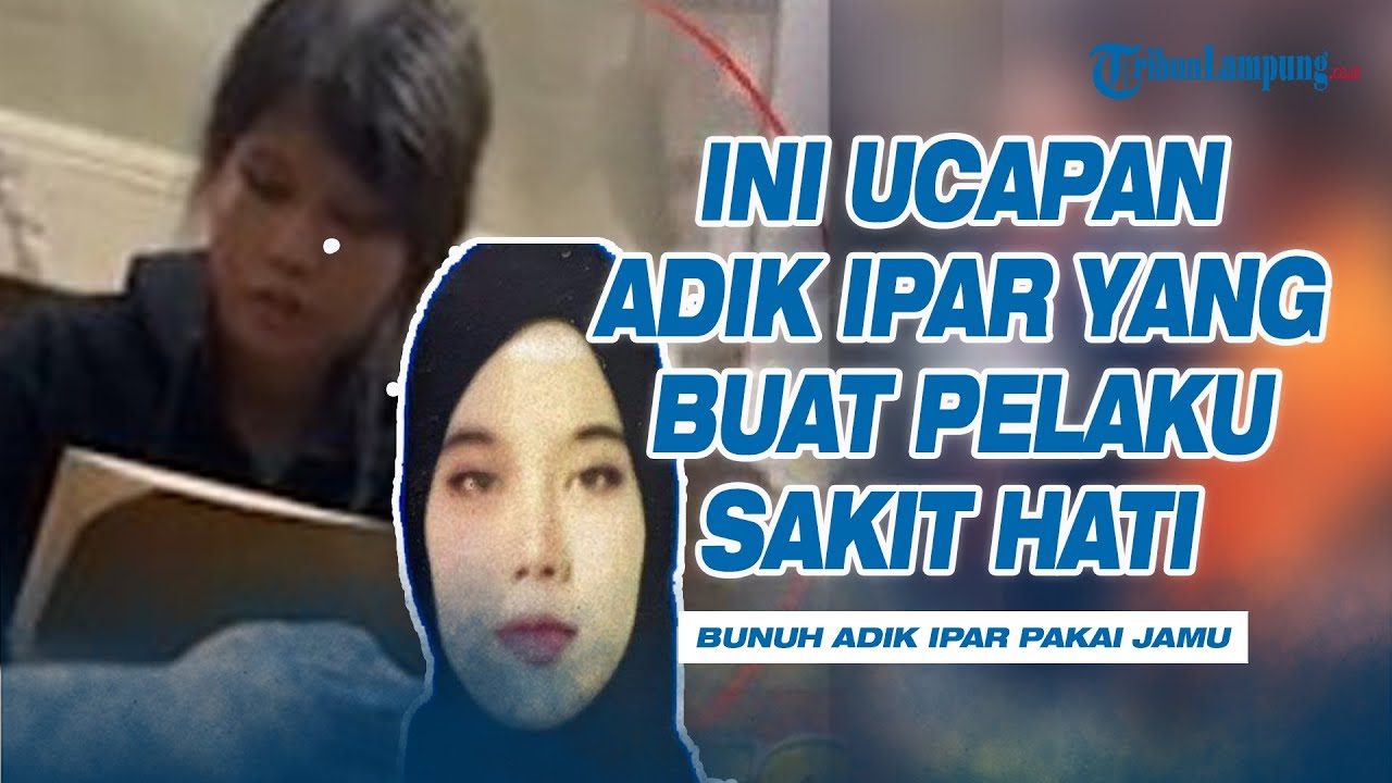 Pengakuan Rika yang Racuni Adik Ipar hingga Tewas, Sakit Hati Ucapan Korban