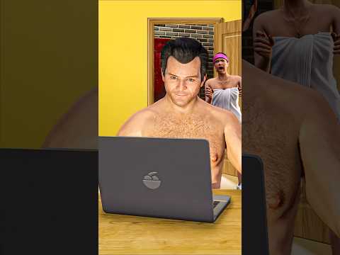 GTA 5 AMANDA CAUGHT MICHAEL BUT IN CCTV #shorts | Maheshwar Gamerz