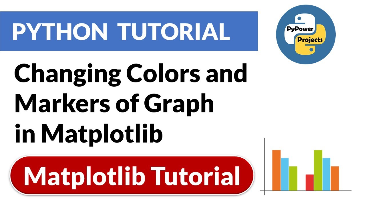 Changing Colors and Markers of Graph | Matplotlib Python Tutorial | PyPower