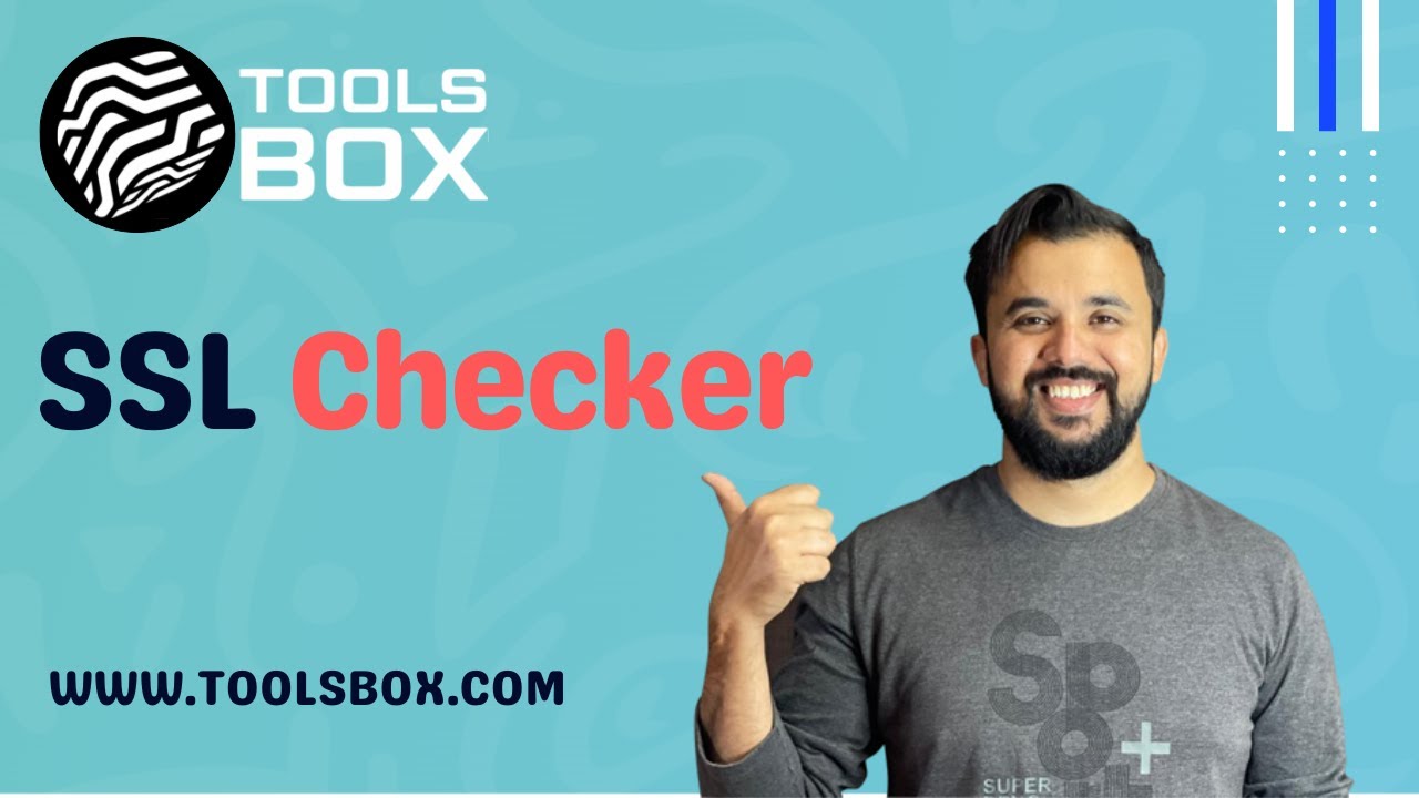 How to use SSL Checker | WWW.TOOLSBOX.COM
