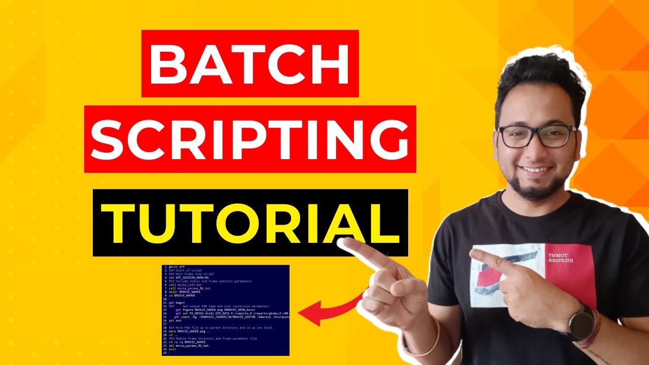 Batch Scripting Tutorial | Syntax | Variables | Comments | #06