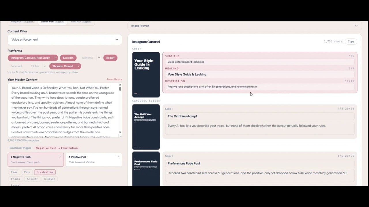SplitPost walkthrough: blog to social posts in 90 seconds