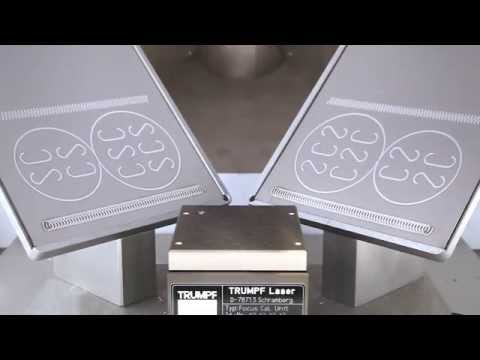 TRUMPF beam guidance: PFO 3D - Welding of 3D geometries with CalibrationLine