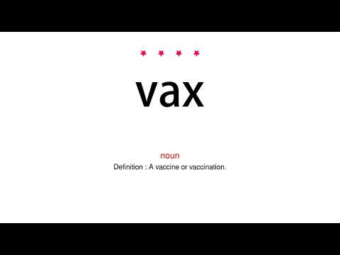 How to pronounce vax - Vocab Today