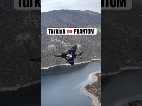 Turkish F-4E PHANTOM amazing pass on 50th anniversary #F4 #Phantom #airforce #army #fighterjet