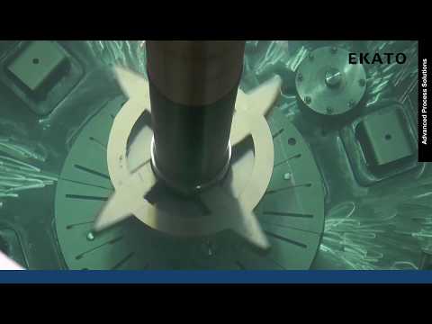 EKATO GASJET in 30 m³ vessel - recirculation of the non-reacted gas into the liquid phase
