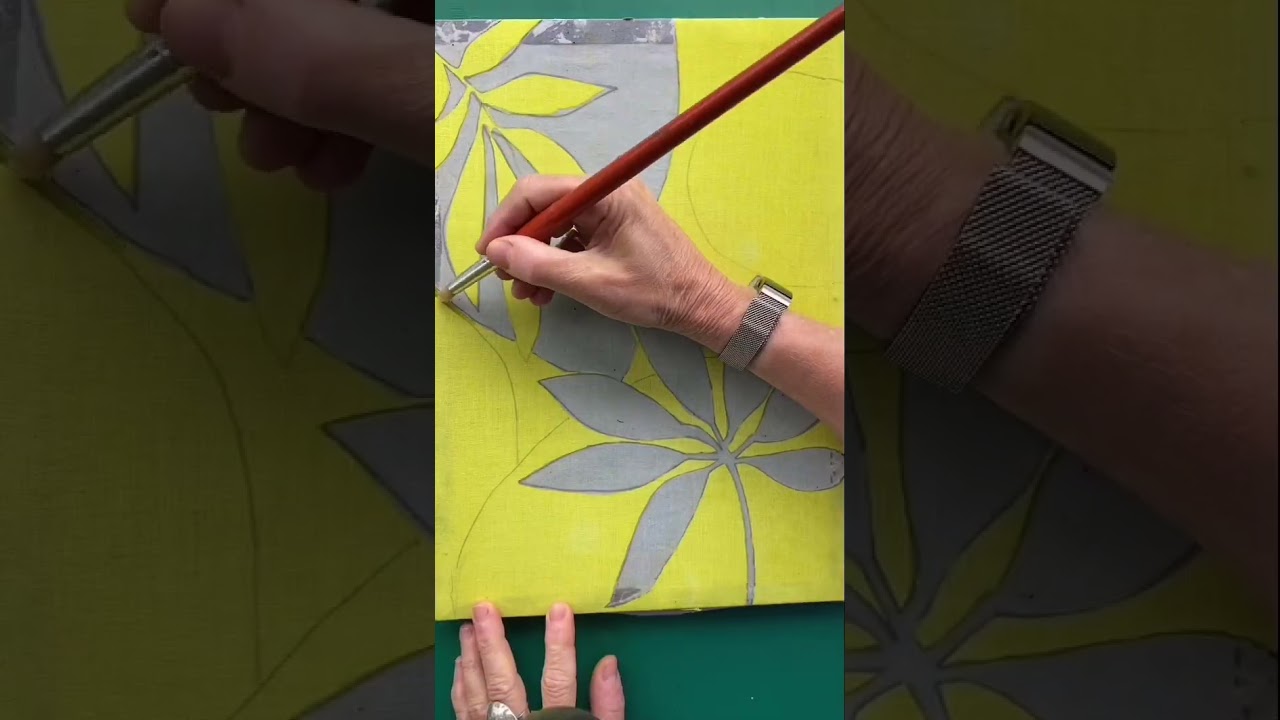 Batik Bunga Filmku 1.000 1.000 311 #seni #kreatif #batik #lilin #bunga #kerajinan #santai #pewarna #fyp