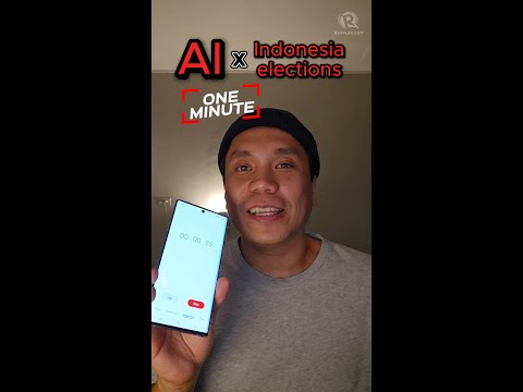 AI-generated images and deep fakes in 2024 Indonesia elections