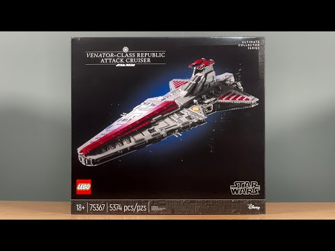 LEGO Star Wars 75367: UCS Venator-Class Republic Attack Cruiser Review!
